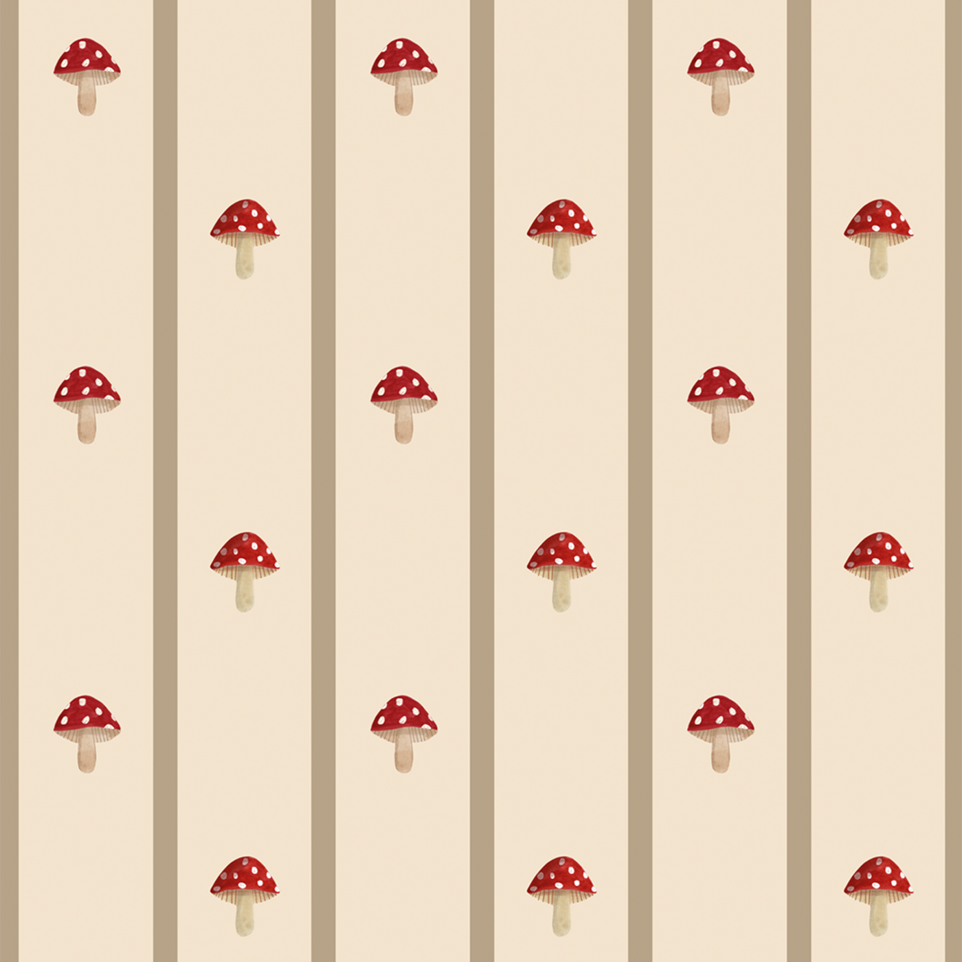 Wallpaper Mushroom · Minicoton